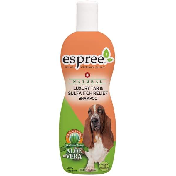 Espree Luxury Tar And Sulfa Itch Relief Shampoo 20oz | Pawpy Kisses