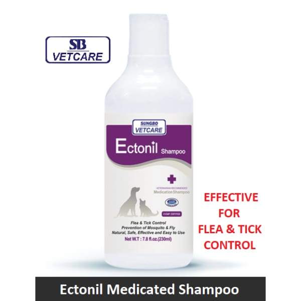 Ectonil Medicated Shampoo 230ml / 500ml | Pawpy Kisses
